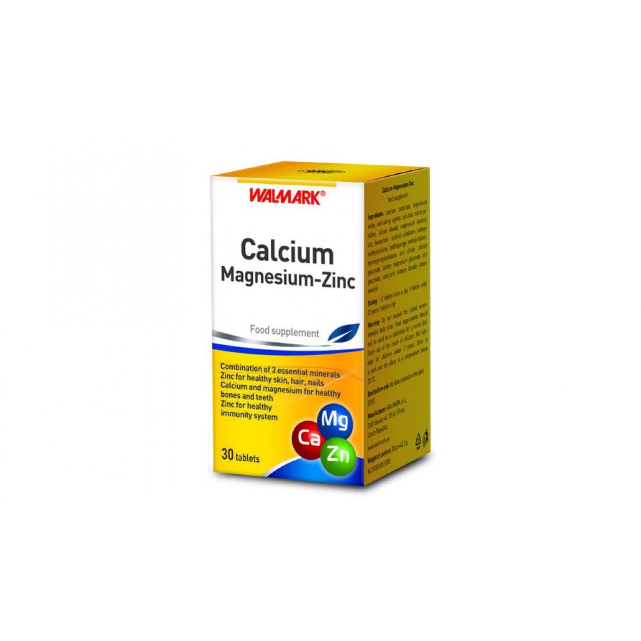 CALCIUM, MAGNESIUM-ZINC TABLETE A30 | On-line Apoteka Janković