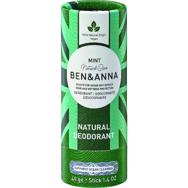 BEN&ANNA Natural Deodorant - MINT 40g | On-line Apoteka Janković
