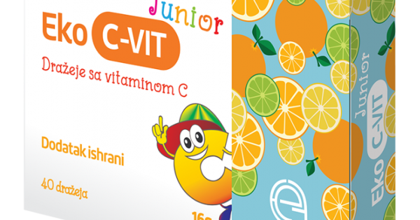 EKO-C-VIT JUNIOR DRAŽEJE A40 | On-line Apoteka Janković