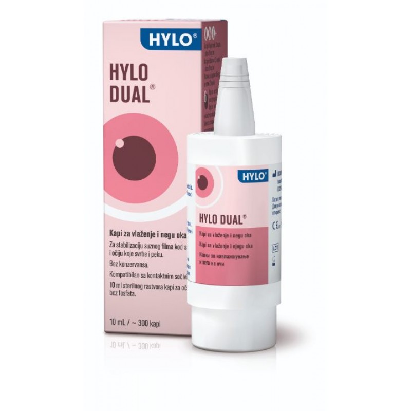 HYLO-DUAL KAPI ZA OČI 10ML | On-line Apoteka Janković