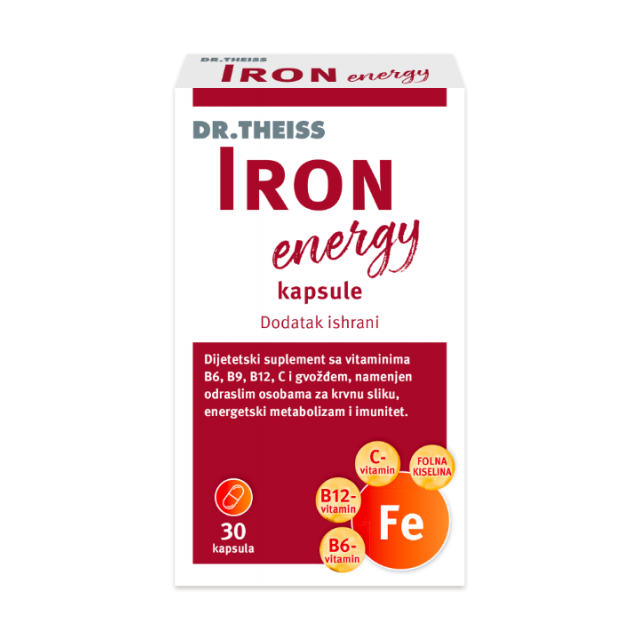 IRON ENERGY KAPSULE A30 | On-line Apoteka Janković