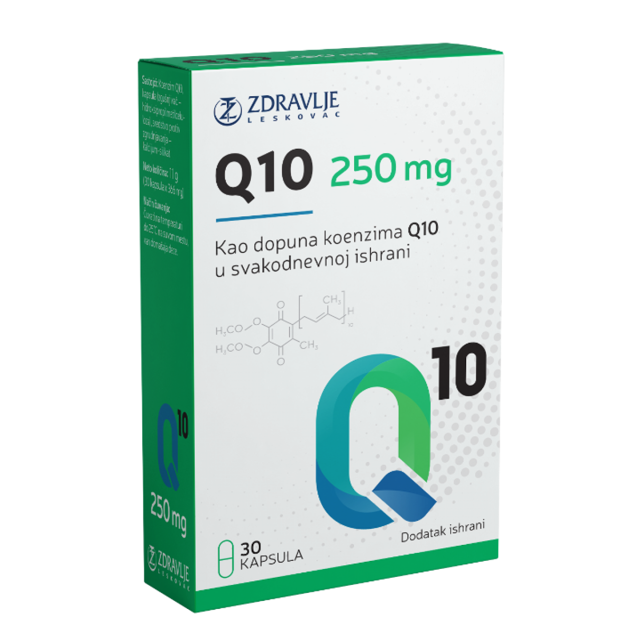 Q10 250MG KAPSULE A30 | On-line Apoteka Janković