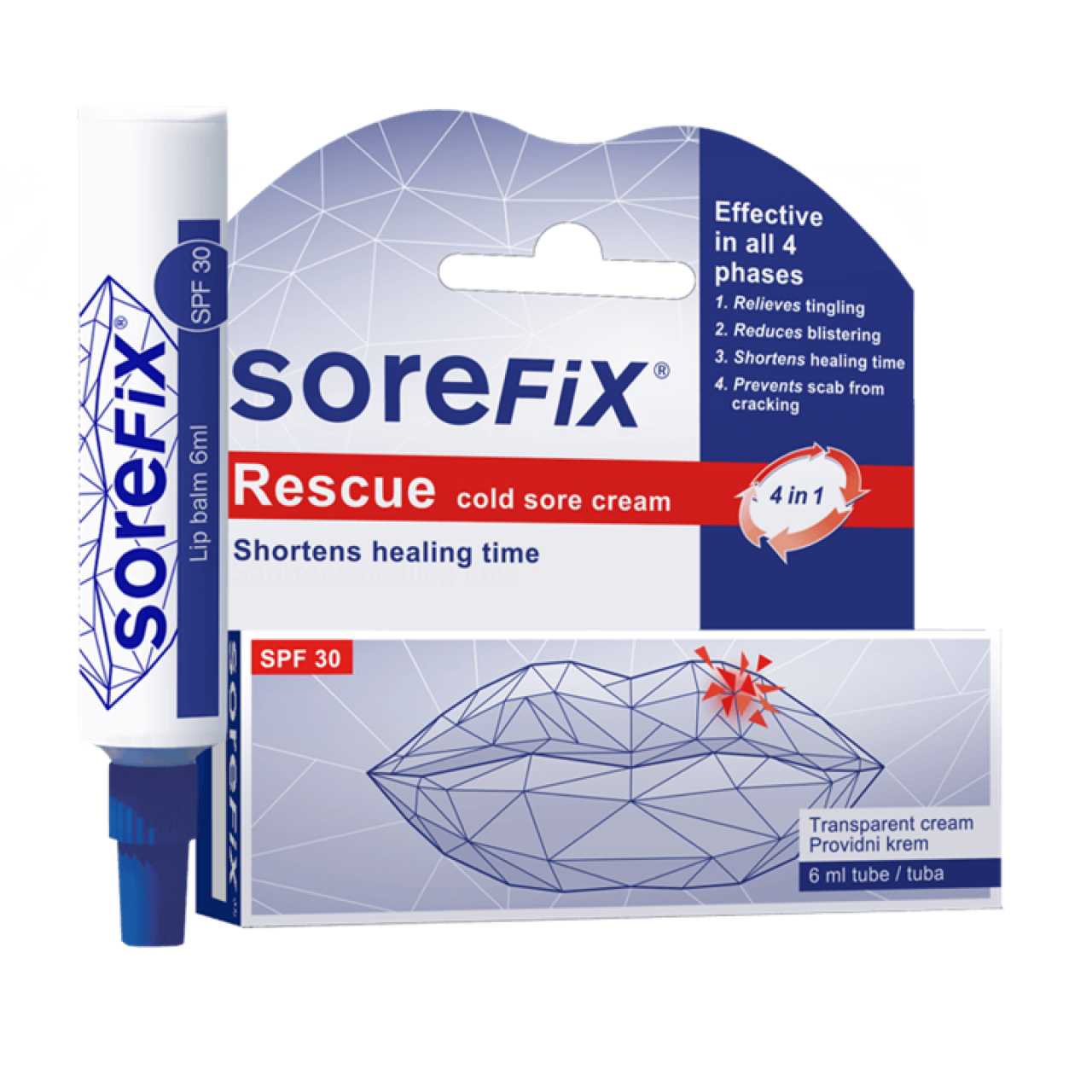 SOREFIX RESCUE PROTIV HERPESA 6ML | On-line Apoteka Janković