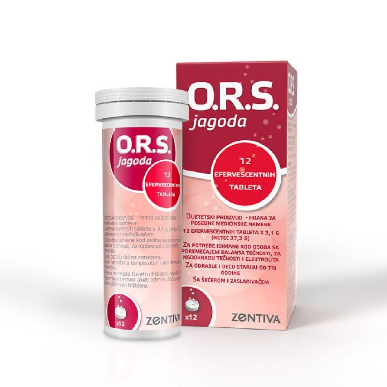 O.R.S. JAGODA ŠUMEĆE TABLETE ZA REHIDRATACIJU 12x3G | On-line Apoteka ...