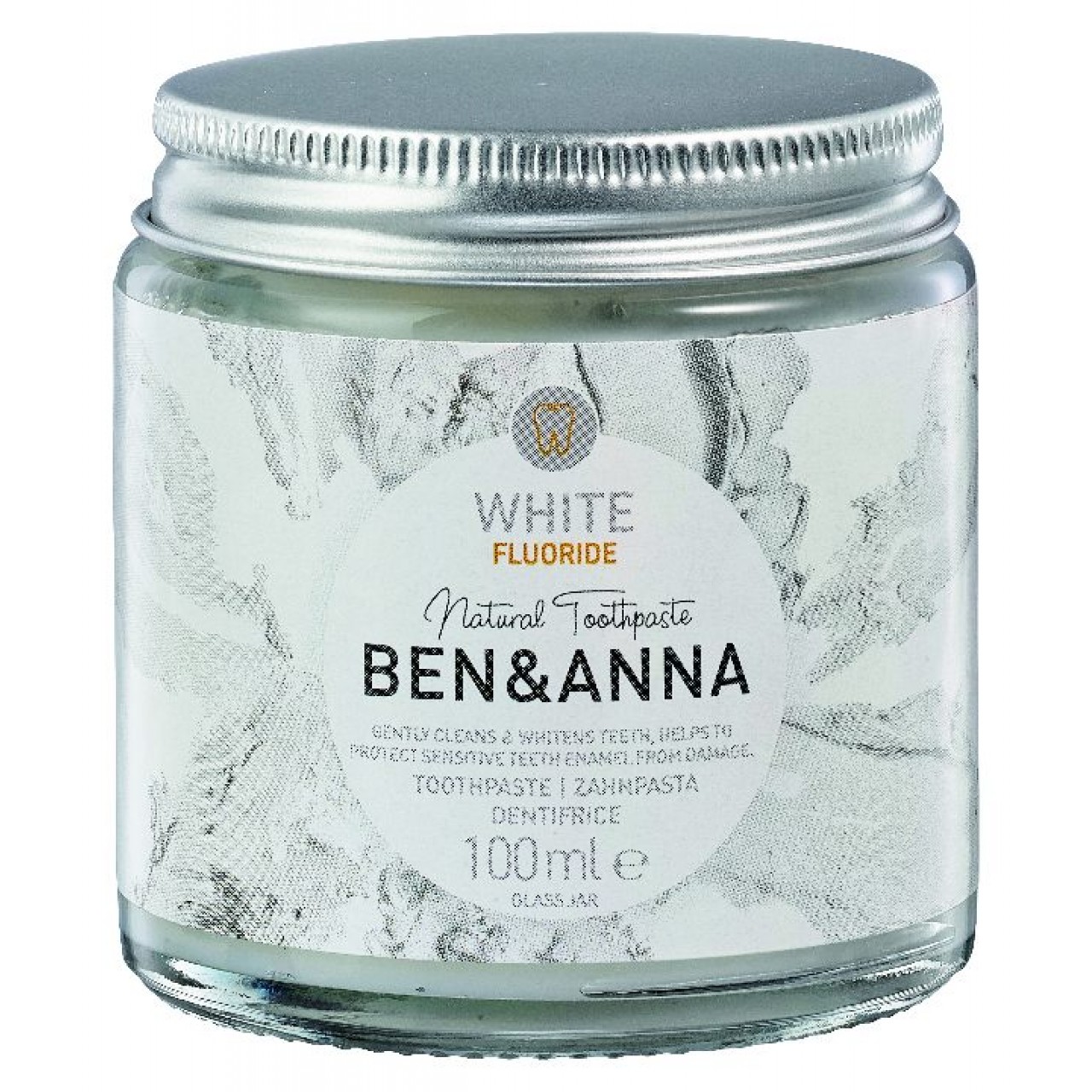 BEN&ANNA WHITE FLUORIDE PASTA ZA ZUBE 100ml | On-line Apoteka Janković