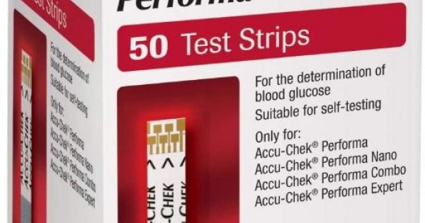 ACCU-CHEK PERFORMA TEST TRAKE, 50 KOMADA | On-line Apoteka Janković