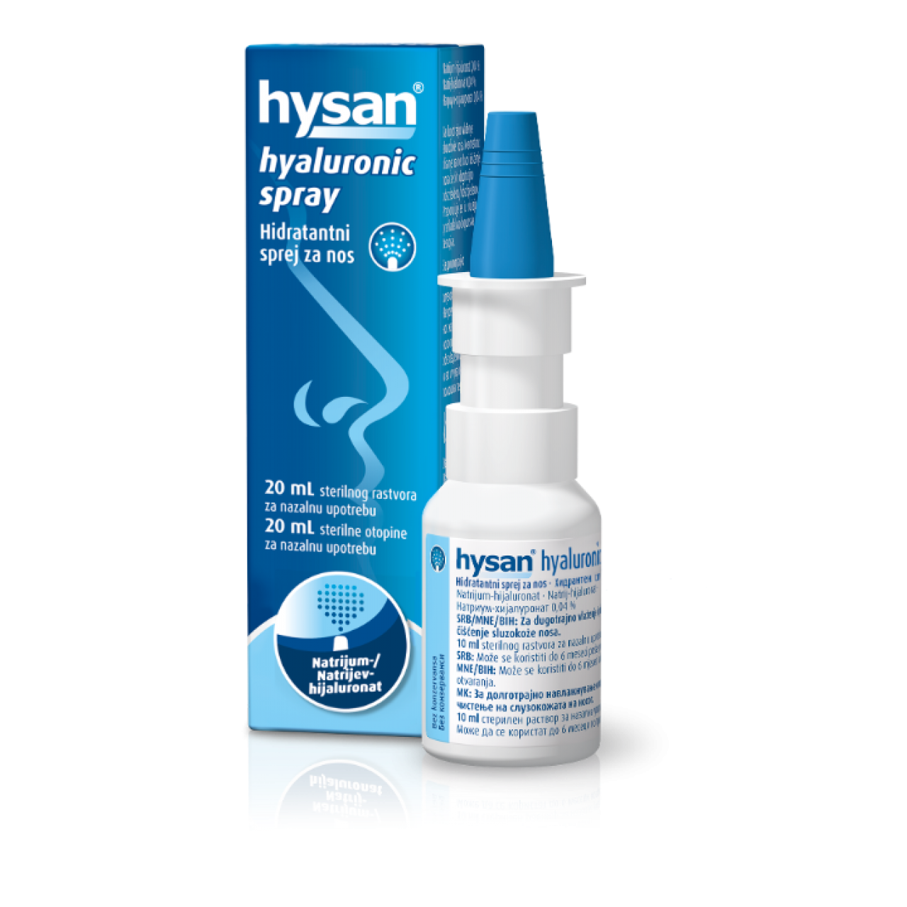 HYSAN HYALURONIC SPREJ 20ML | On-line Apoteka Janković