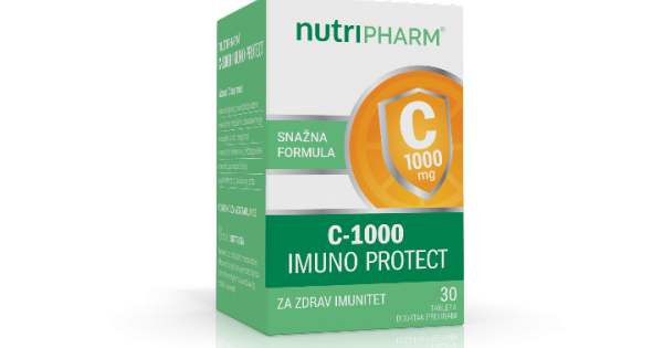 NUTRIPHARM C 1000MG TABLETE A30 | On-line Apoteka Janković