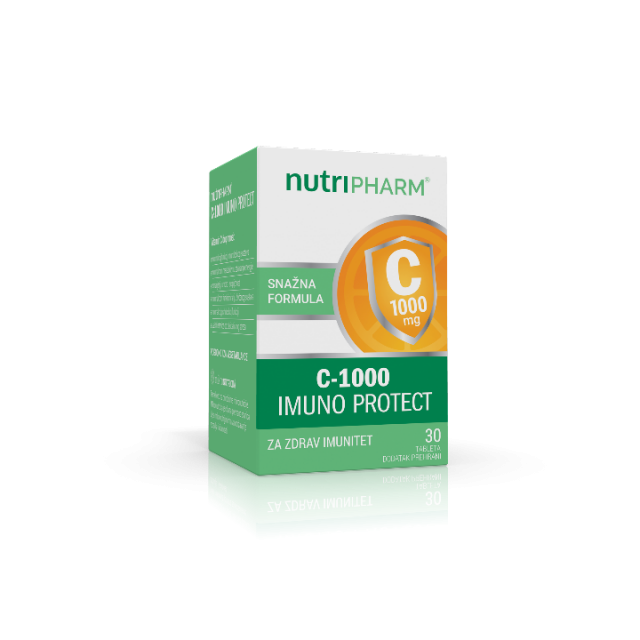 NUTRIPHARM C 1000MG TABLETE A30 | On-line Apoteka Janković