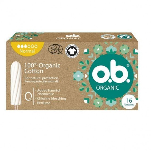 OB TAMPONI ORGANIC NORMAL A16 | On-line Apoteka Janković