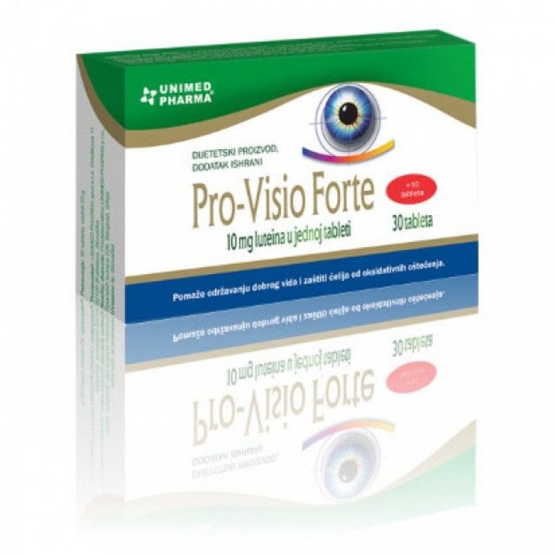 PRO-VISIO FORTE TABLETE 30+10 | On-line Apoteka Janković