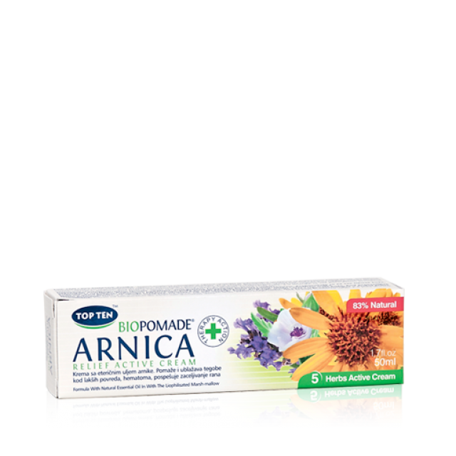 TOP TEN BIO-POMADE ARNICA 50ML | On-line Apoteka Janković