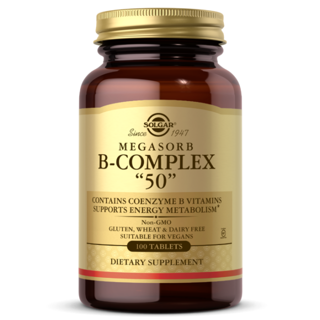 SOLGAR VITAMIN B COMPLEX 50 TABLETE A100 | On-line Apoteka Janković