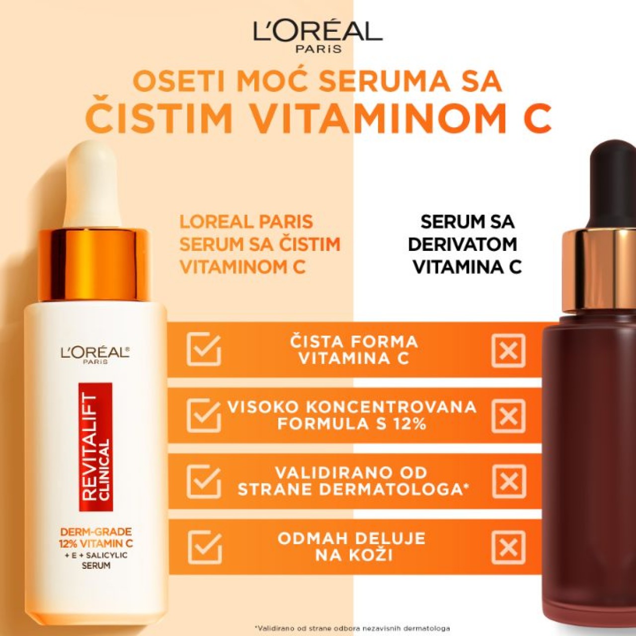 LOREAL REVITALIFT VITAMIN C SERUM 30 ML | On-line Apoteka Janković