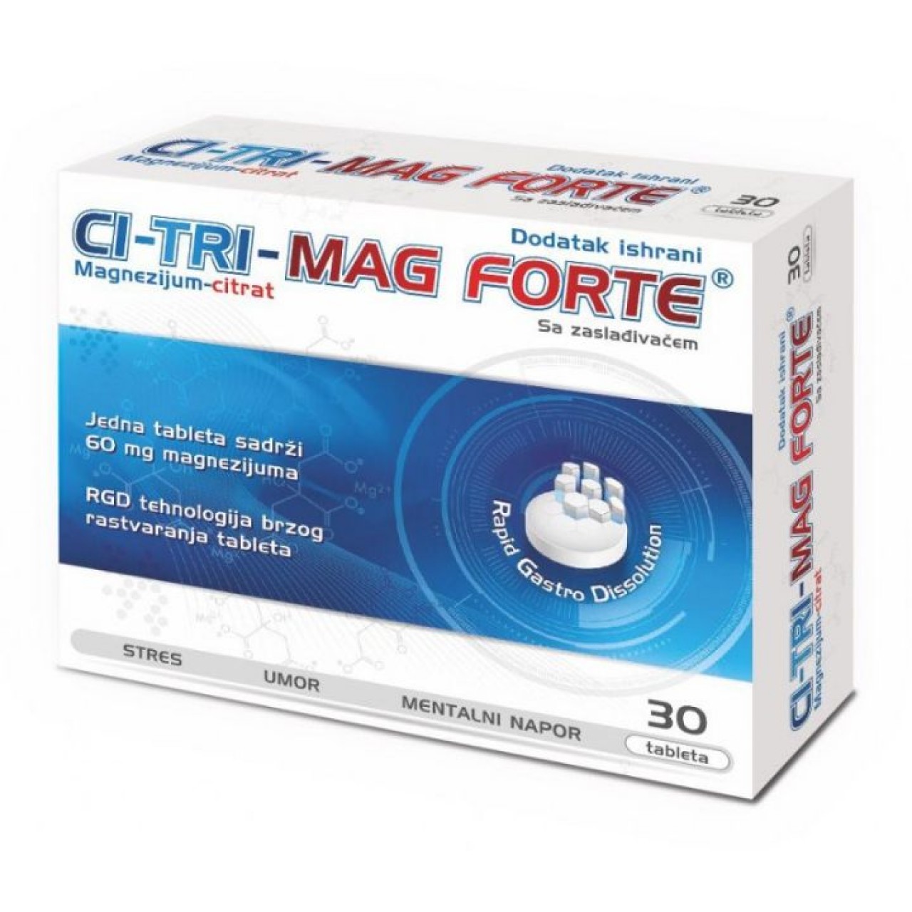 CI-TRI-MAG FORTE 60MG 30 TABLETA | On-line Apoteka Janković
