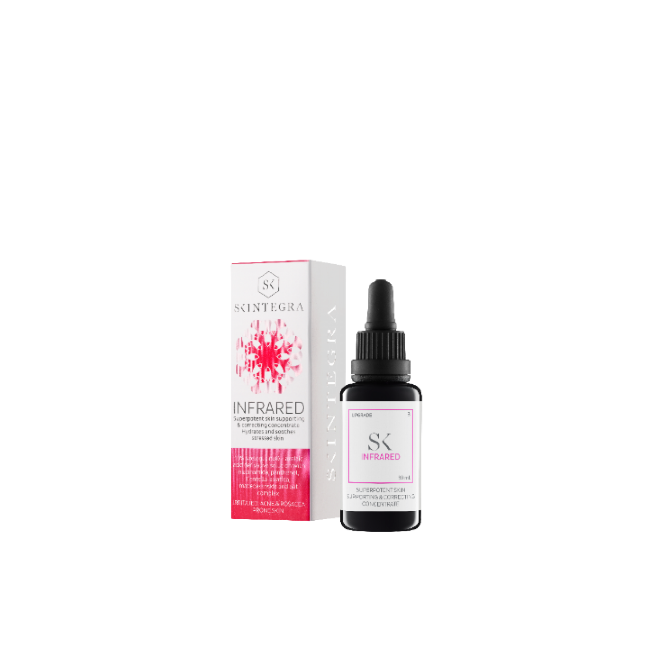 SKINTEGRA INFRARED UMIRUJUĆI SERUM ZA KOŽU SKLONU UPALAMA 30ML | On ...