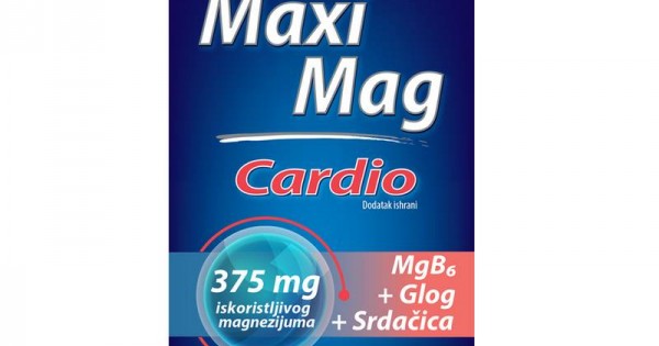 MAXI MAG CARDIO TABLETE A30 | On-line Apoteka Janković