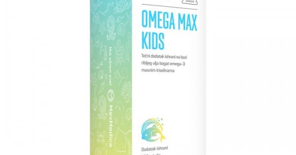 MAXMEDICA OMEGA MAX KIDS 100ML | On-line Apoteka Janković