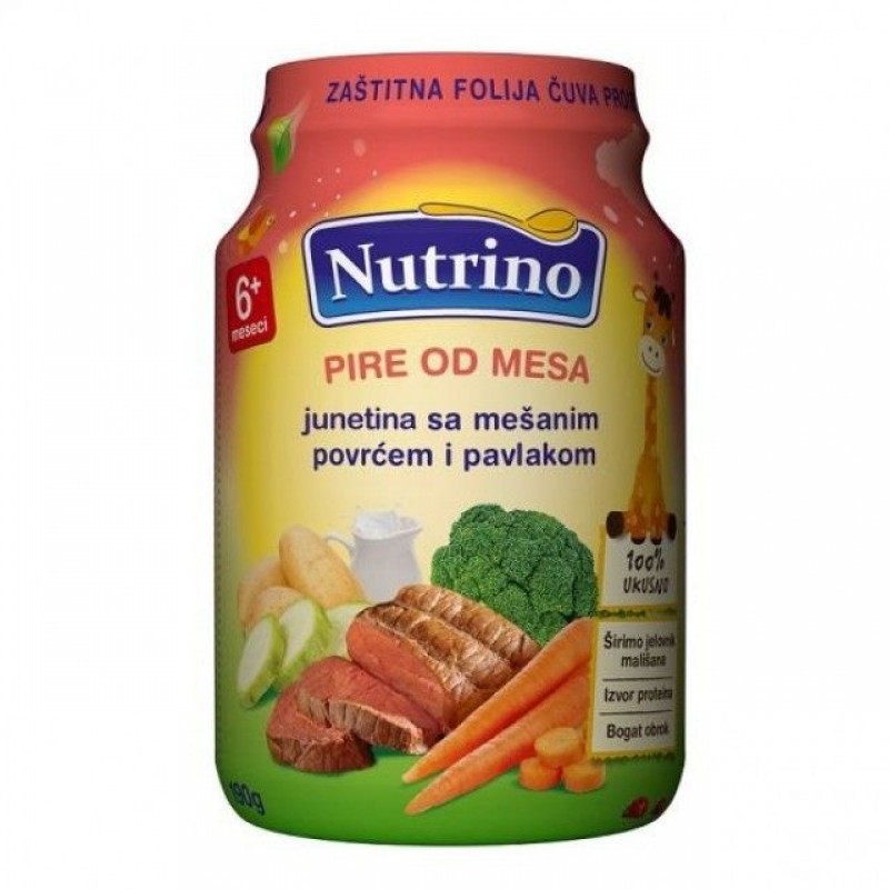 NUTRINO PIRE OD MESA-JUNETINA I POVRĆE 190G | On-line Apoteka Janković