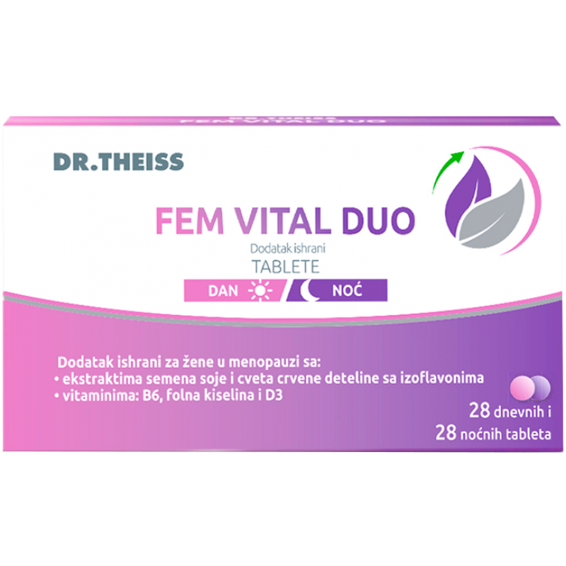 FEM VITAL DUO TABLETE A28+28 | On-line Apoteka Janković