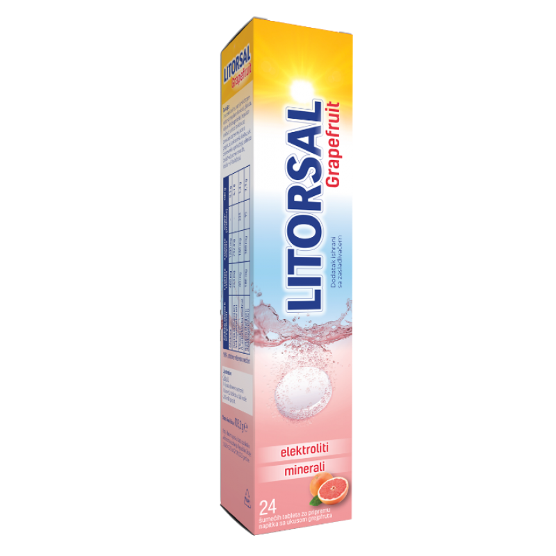 LITORSAL GRAPEFRUIT ŠUMEĆE TABLETE A24 | On-line Apoteka Janković