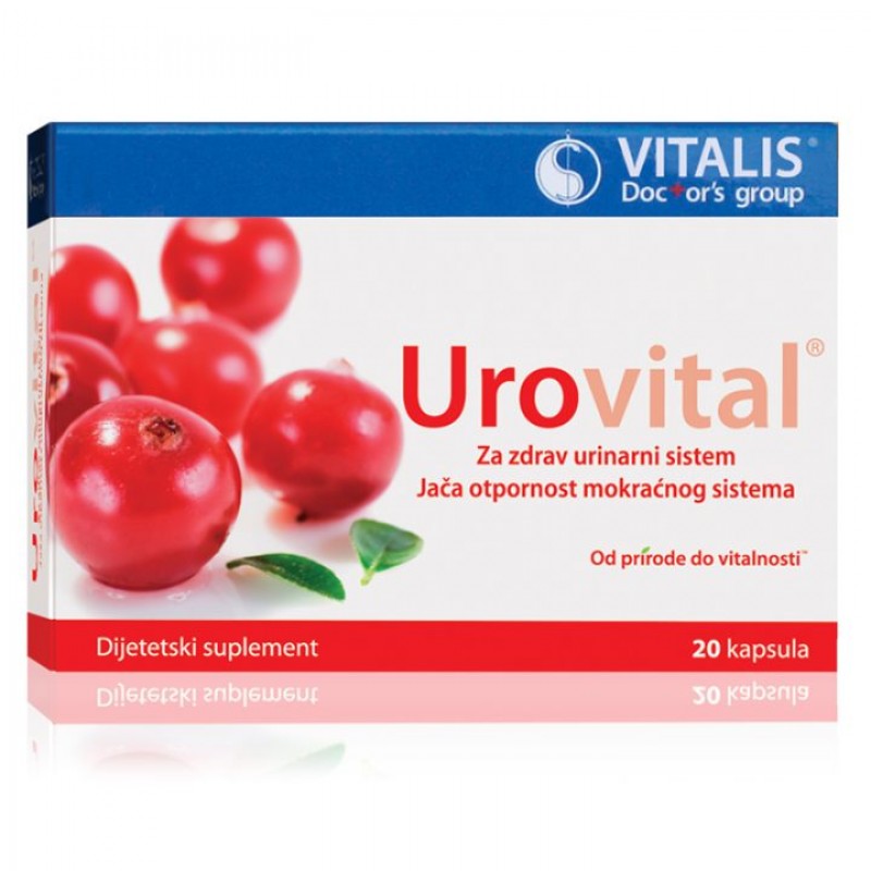 VITALIS UROVITAL KAPSULE A20 | On-line Apoteka Janković