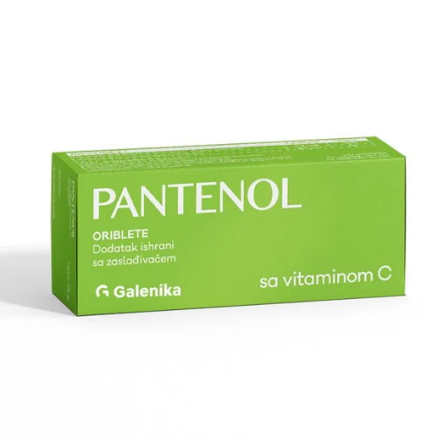 PANTENOL PASTILE SA VITAMINOM C 20 KOM | On-line Apoteka Janković