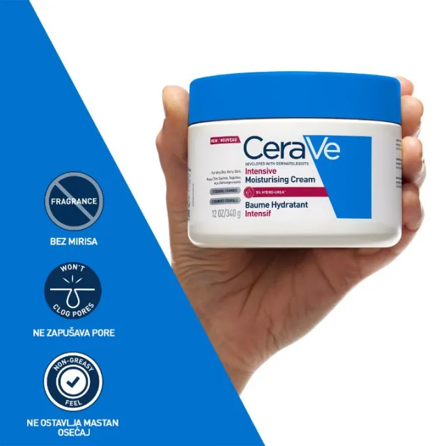 CERAVE INTENZIVNA HIDRATANTNA KREMA 340G | On-line Apoteka Janković