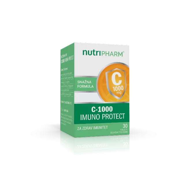 NUTRIPHARM C 1000MG TABLETE A30 | On-line Apoteka Janković