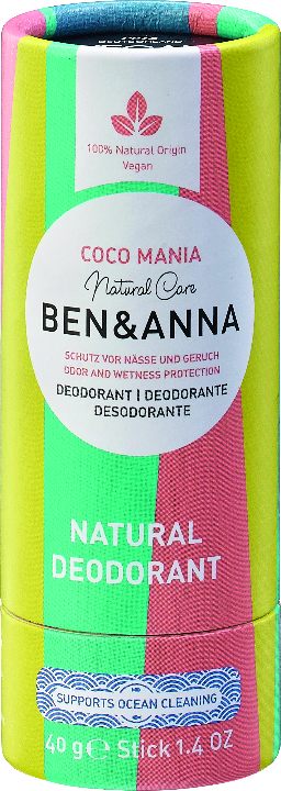 BEN&ANNA Natural Deodorant - COCO MANIA 40g | On-line Apoteka Janković