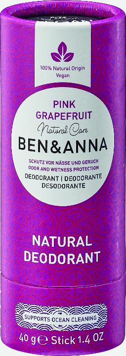 BEN&ANNA Natural Deodorant - PINK GRAPEFRUIT 40g | On-line Apoteka Janković